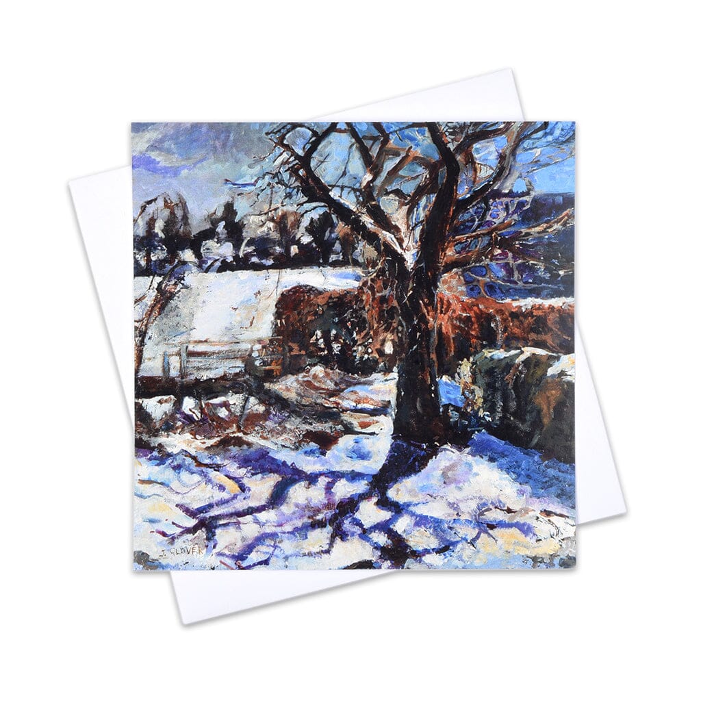Snow Scene Christmas Card | Artistic Christmas Card | Fine Art Xmas Card
