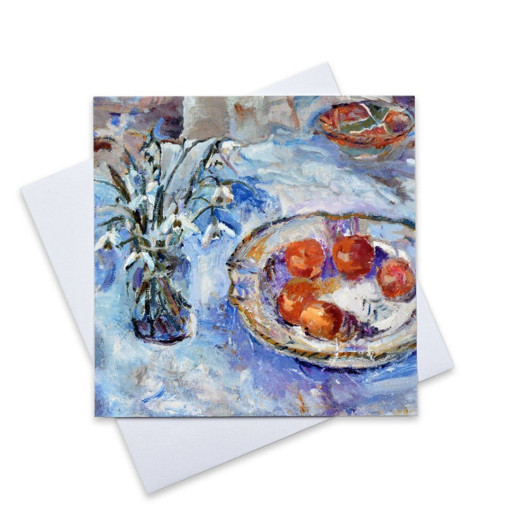 Snowdrop Christmas Cards x6 | Art Christmas Cards