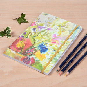 Arty Notebook | Floral Notebook | Beautiful Notebook | A5 Notebook