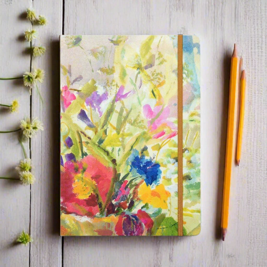 Arty Notebook | Floral Notebook | Beautiful Notebook | A5 Notebook